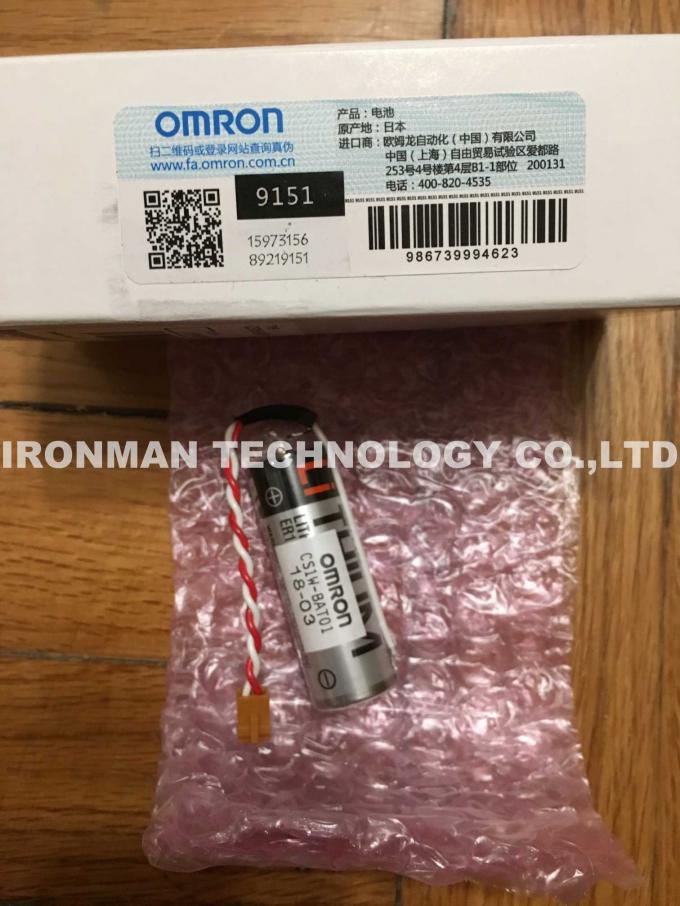 CS1W-BAT01 Omron PLC 건전지 3.6V 2700mAh PLC Li 이온 건전지